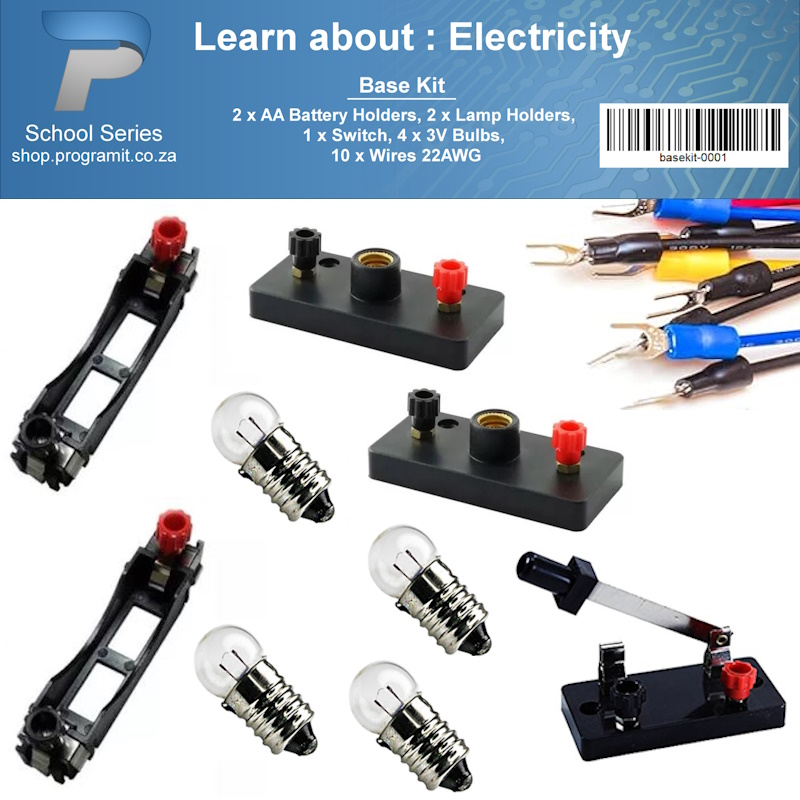 School Series ~ Electricity Base Kit (basekit-0001) | Programit (Pty) Ltd